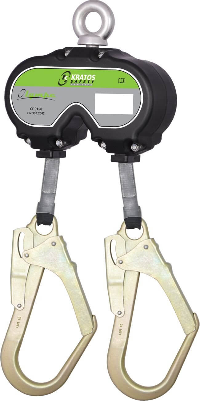 Safety First Lifting Gear - FA 20 500 02 RETRACTABLE FALL ARREST - TWIN ...