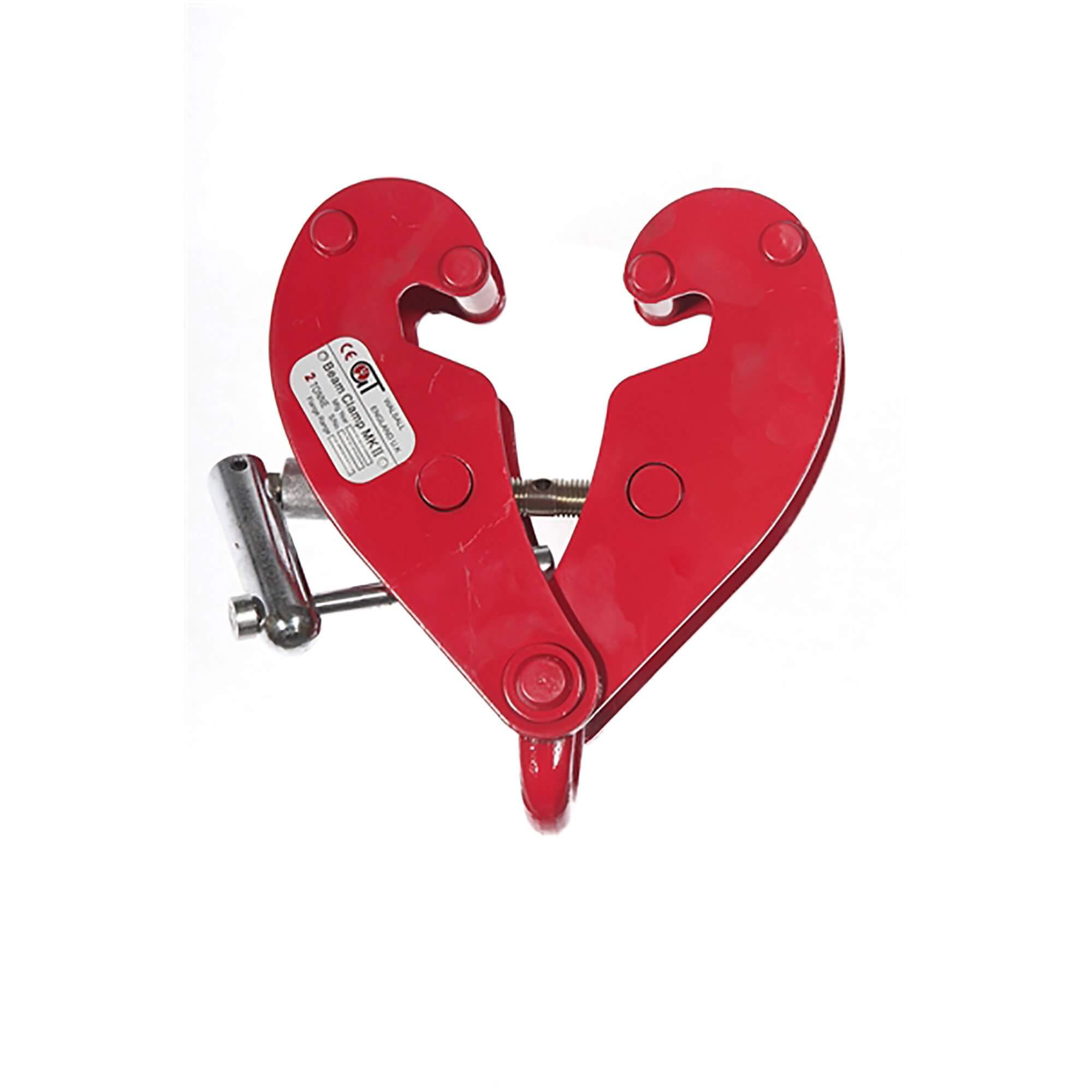 Safety First Lifting Gear - Adjustable Beam Clamp